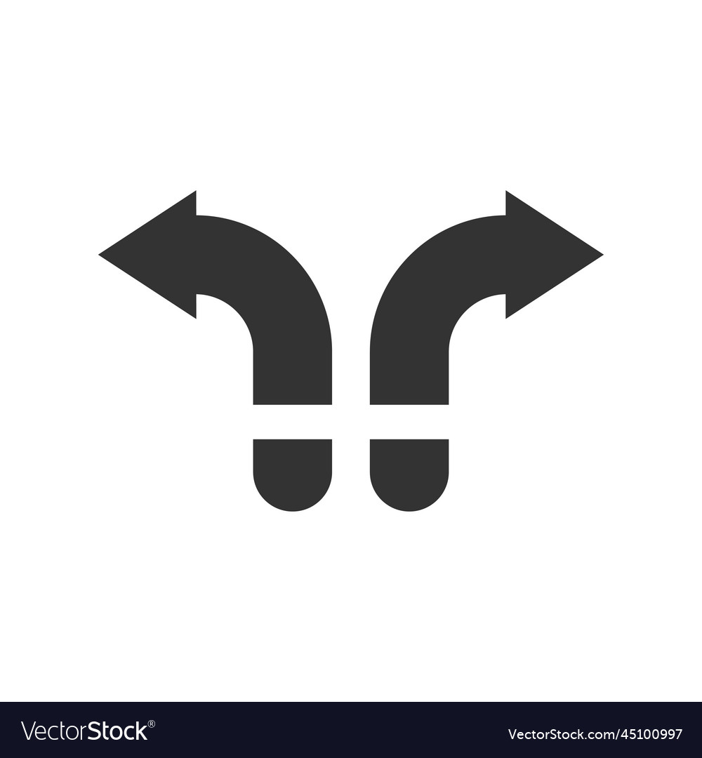 Reverse left right arrow icon Royalty Free Vector Image Reverse left right arrow icon Royalty Free Vector Image