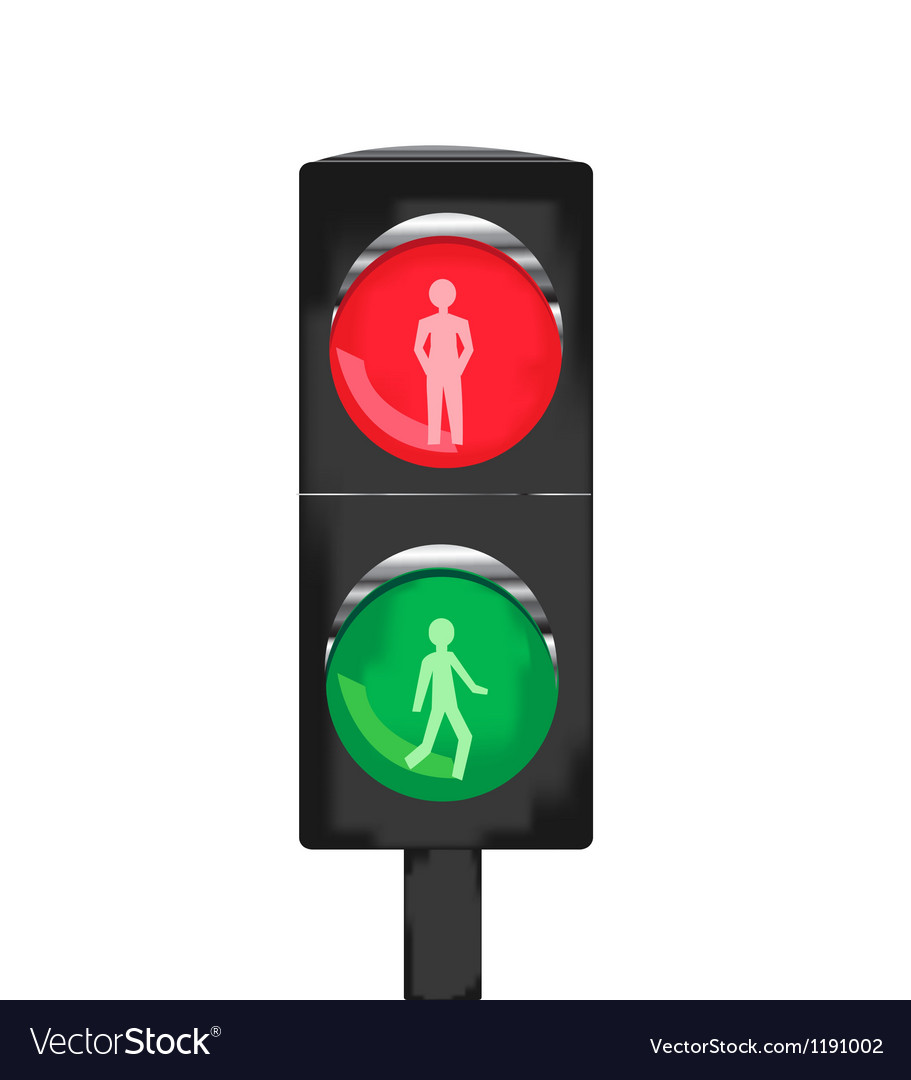 Traffic lights Royalty Free Vector Image - VectorStock