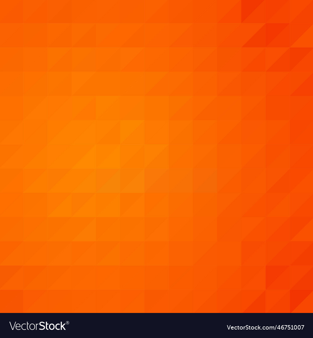 Orange triangles background abstract Royalty Free Vector