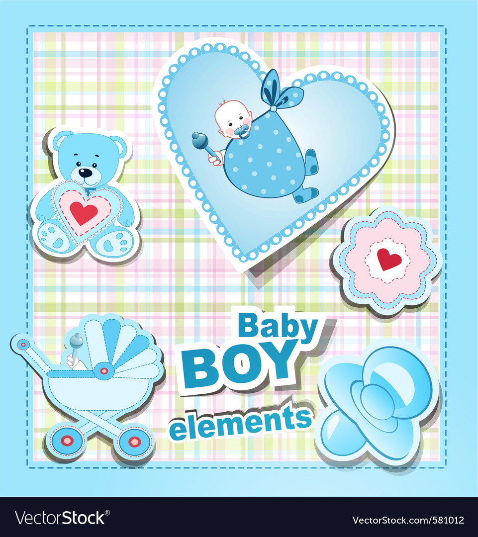 Baboy items Royalty Free Vector Image - VectorStock