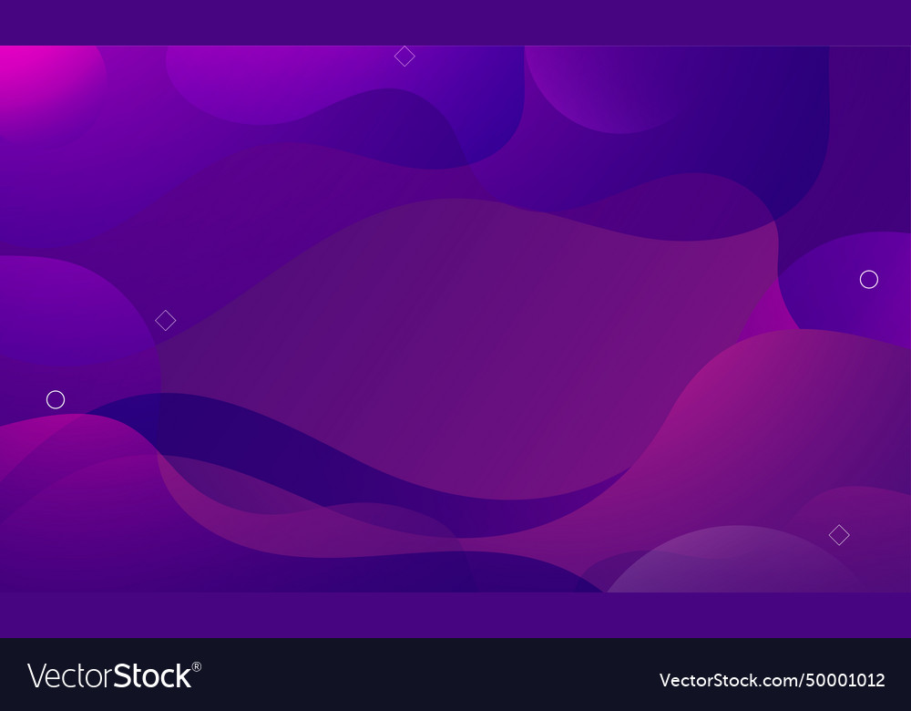 Gradient violet fluid background Royalty Free Vector Image