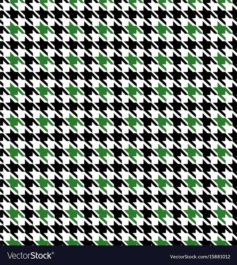 Houndstooth seamless pattern Royalty Free Vector Image