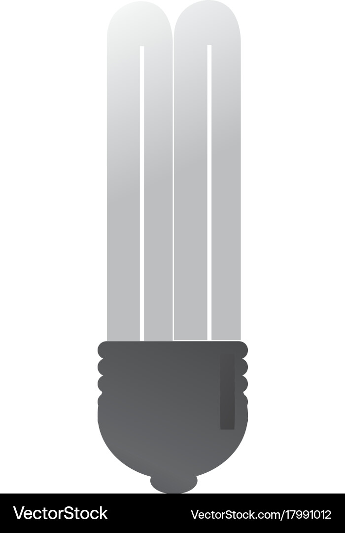 Lamp bulb white Royalty Free Vector Image - VectorStock