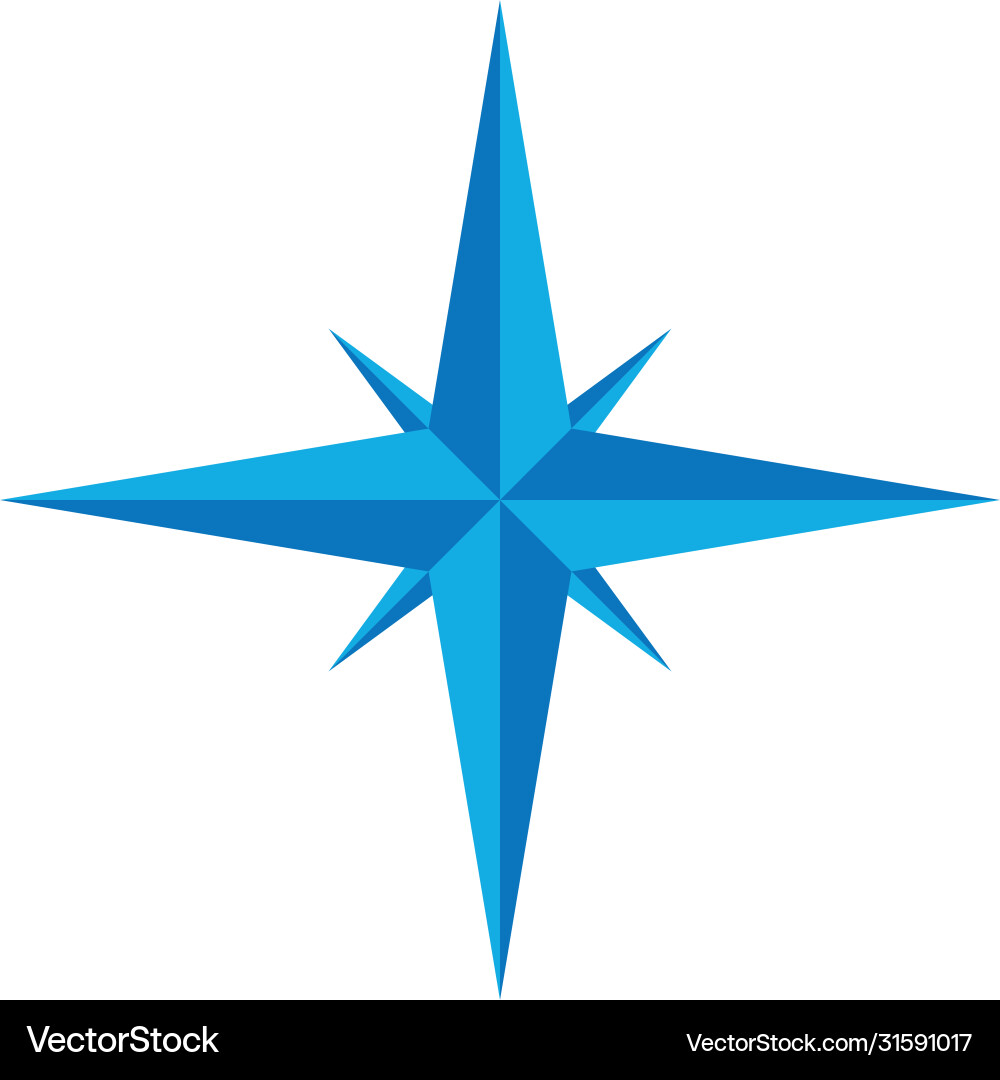 Nautical Star Compass Color