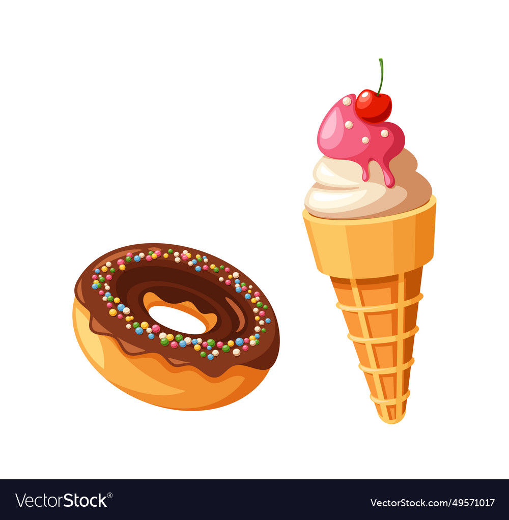 Indulge in the delightful world of fast food Vector Image Indulge in the delightful world of fast food Vector Image