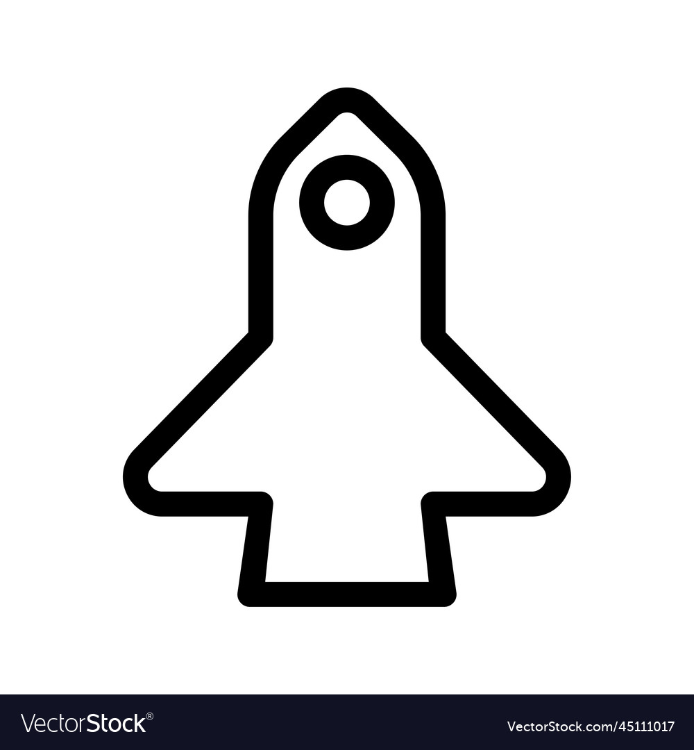 Rocket start up icon Royalty Free Vector Image