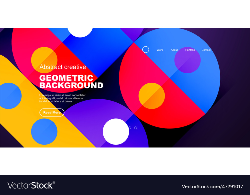 Simple circles and round elements pattern Vector Image