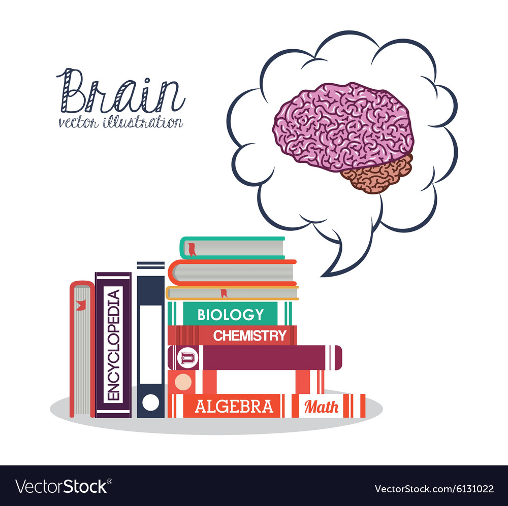 Brain design Royalty Free Vector Image - VectorStock