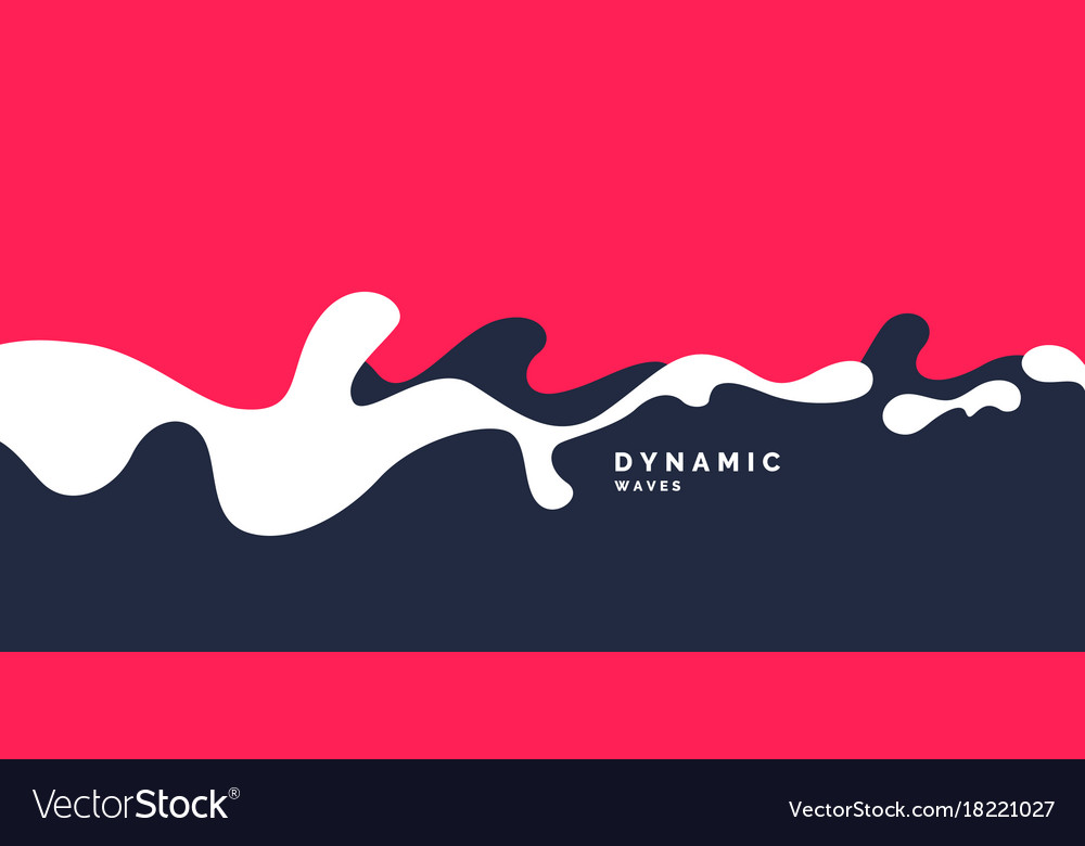 Bright abstract background with a dynamic Vector Image