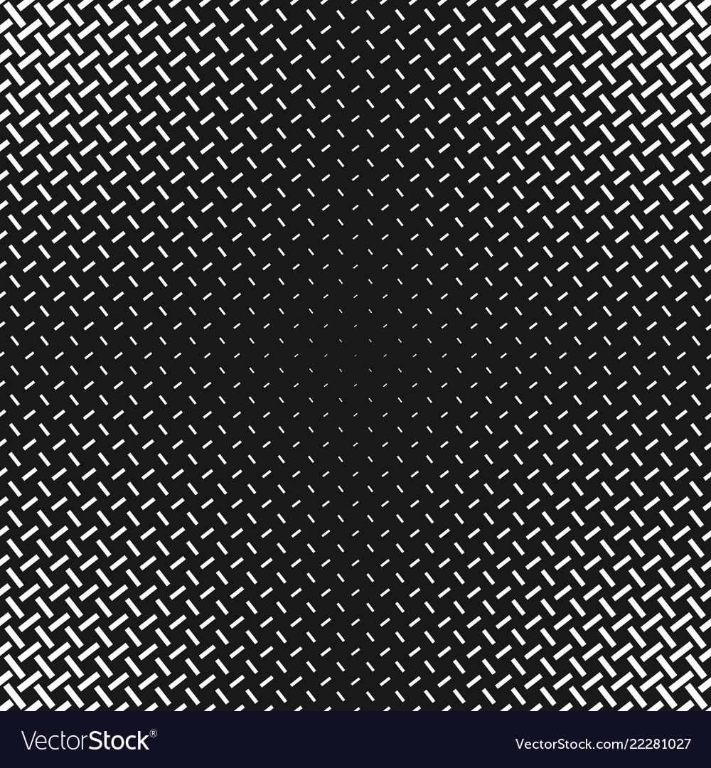 Geometric abstract halftone stripe pattern Vector Image