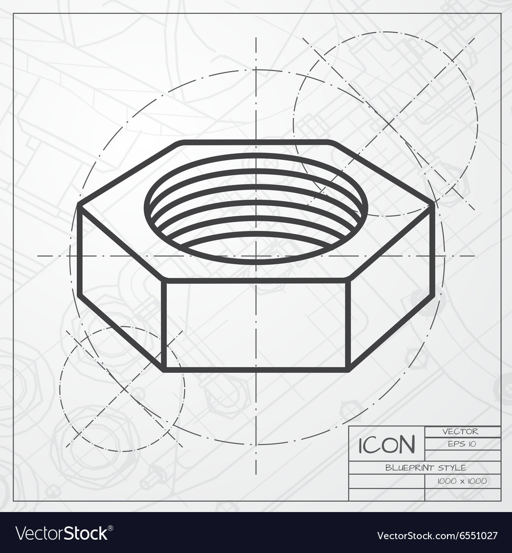 Nut icon Royalty Free Vector Image - VectorStock