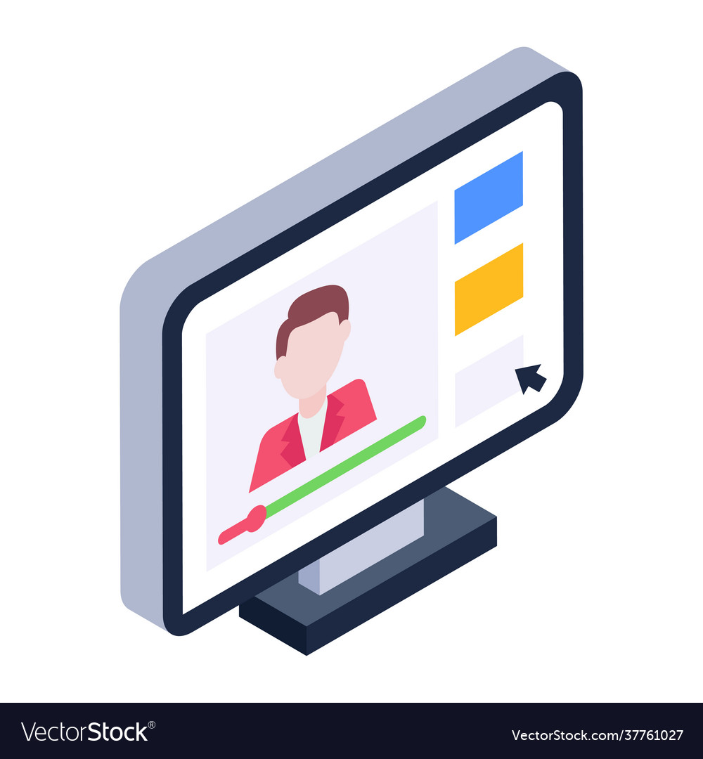 Video tutorial Royalty Free Vector Image - VectorStock