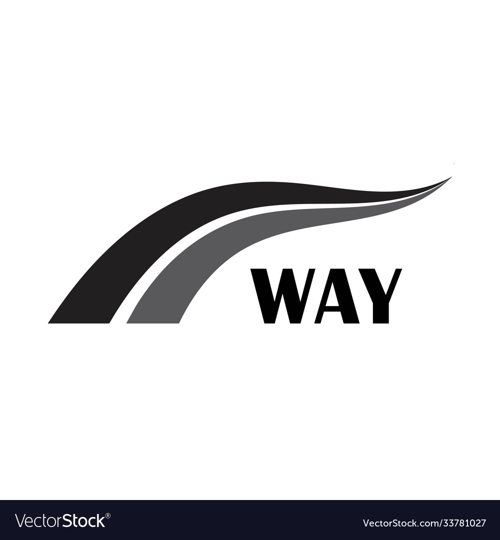 Way logo Royalty Free Vector Image - VectorStock