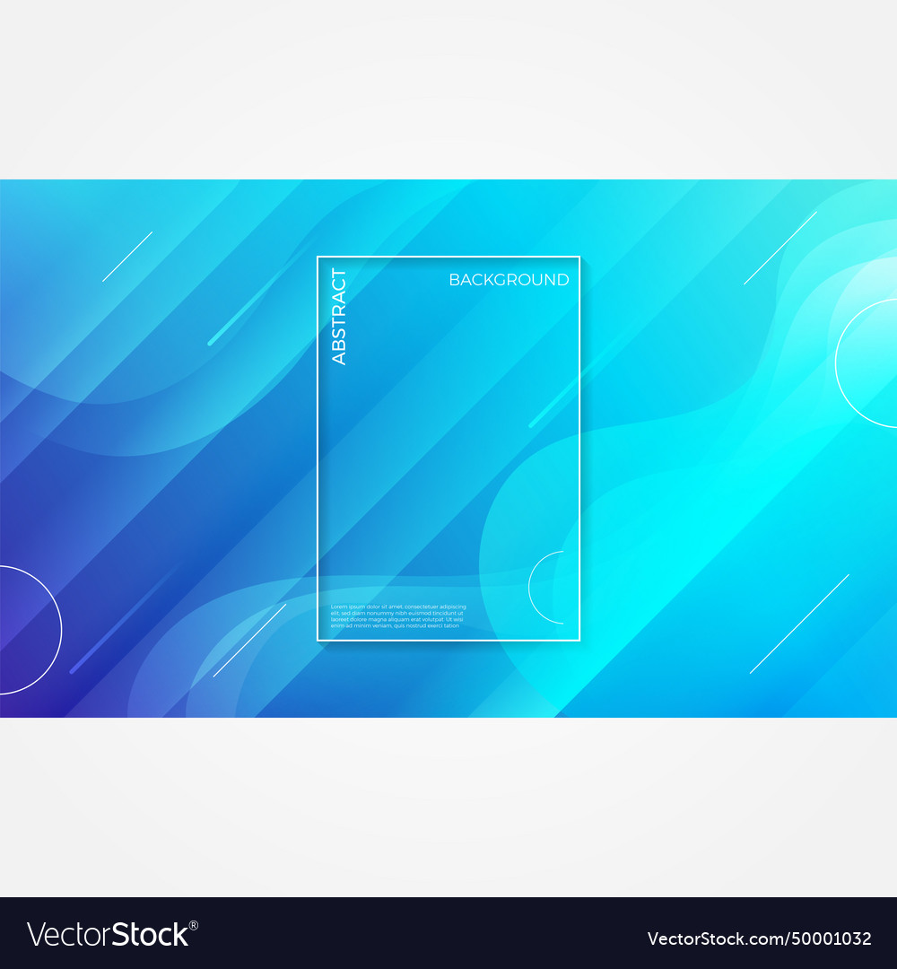 Gradient background banner design Royalty Free Vector Image