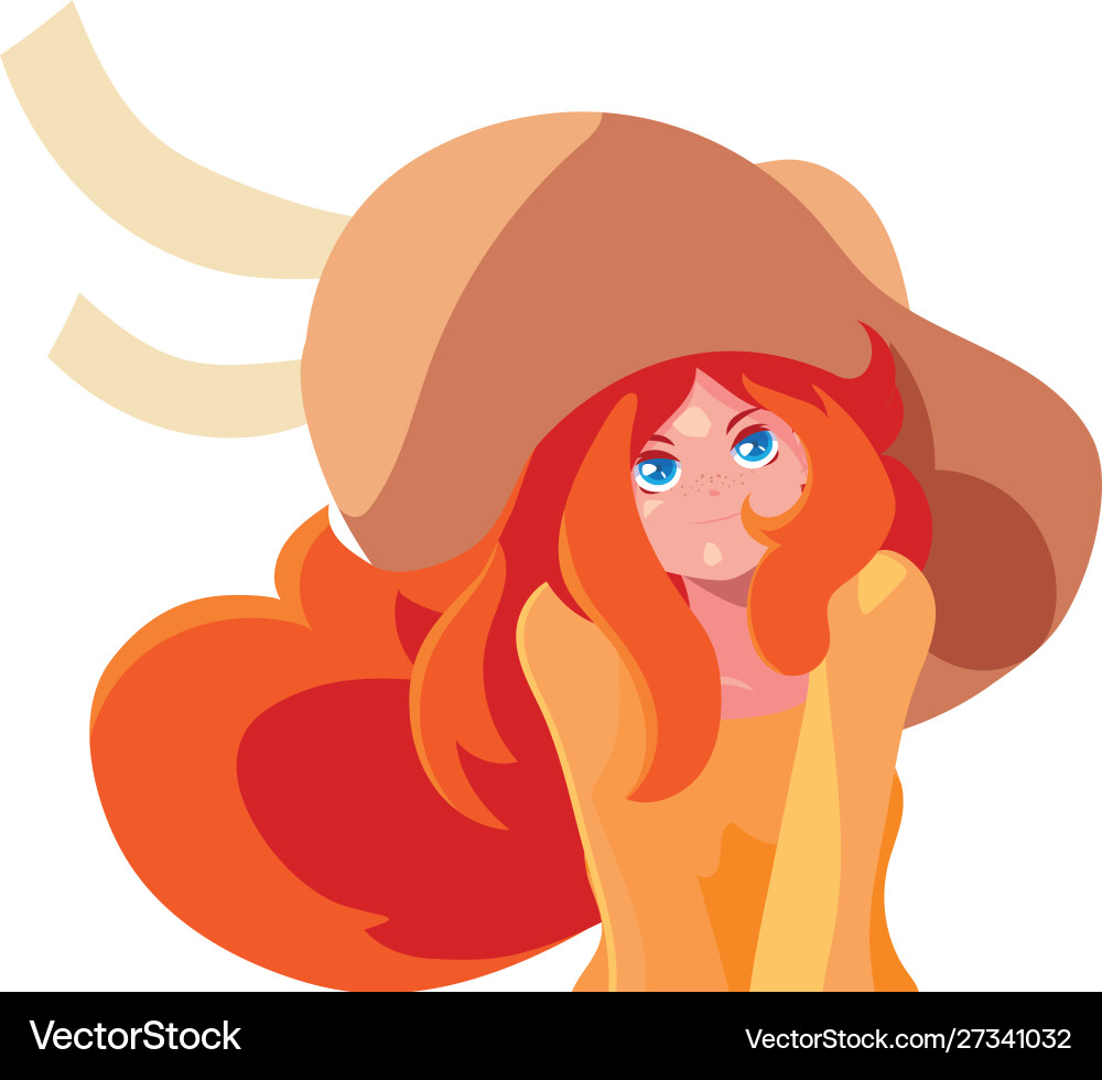 Isolated avatar woman design icon Royalty Free Vector Image