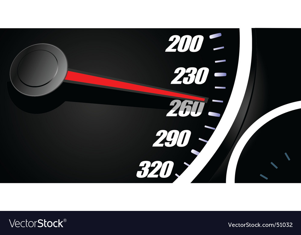 Speedometer Royalty Free Vector Image - VectorStock