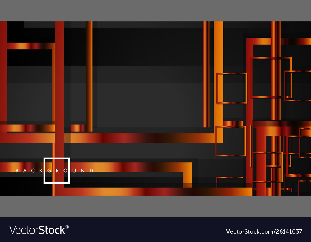 Modern abstract squares backgrounds with a black Vector Image