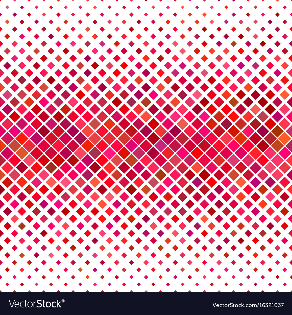 Red square pattern background - graphic Royalty Free Vector