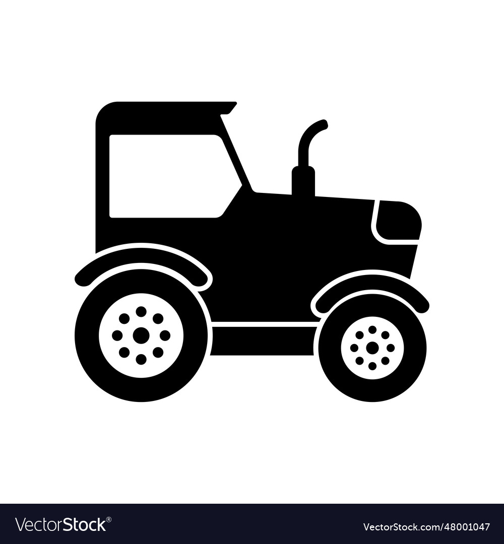 Tractor icon Royalty Free Vector Image - VectorStock