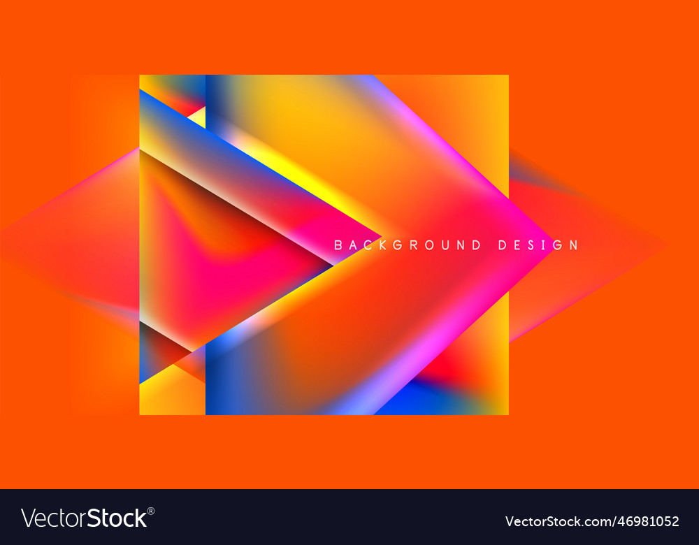 Futuristic triangle abstract background Royalty Free Vector