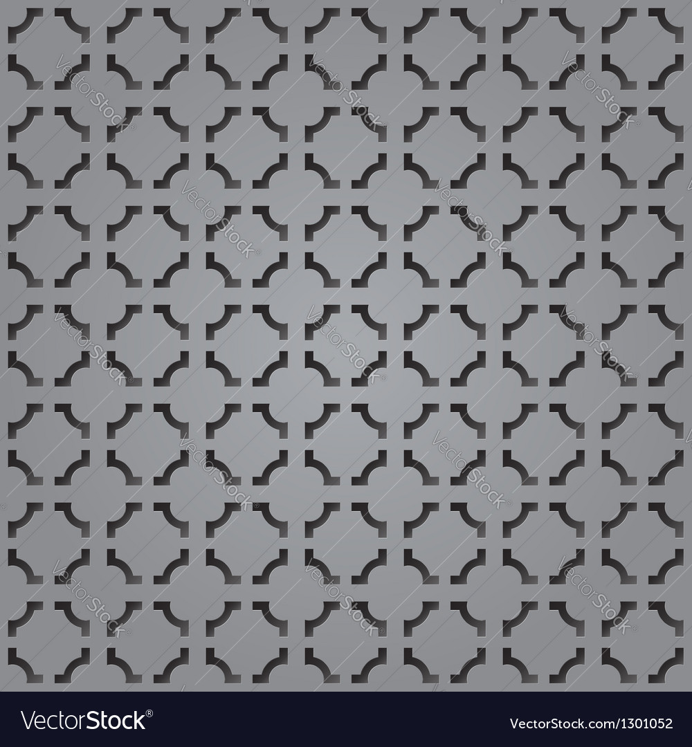 Metallic pattern Royalty Free Vector Image - VectorStock