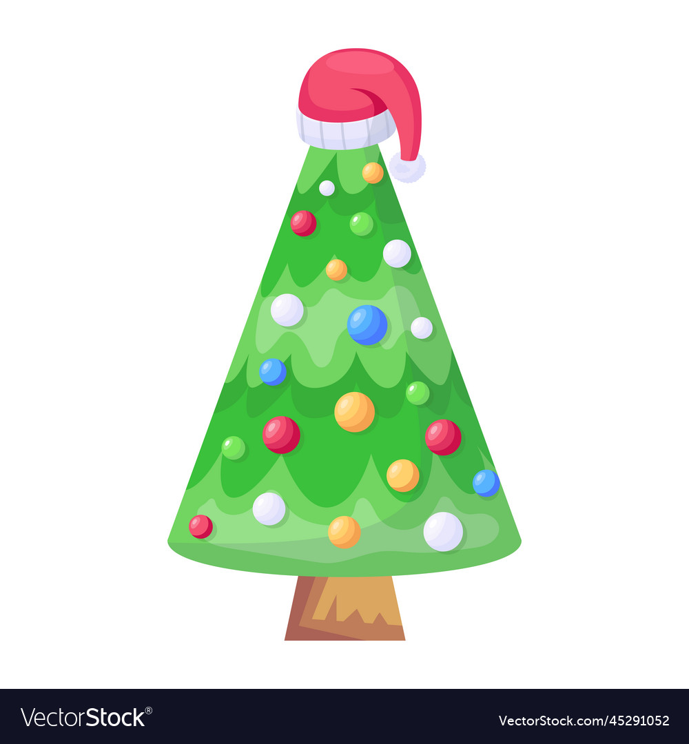 Spruce tree Royalty Free Vector Image - VectorStock