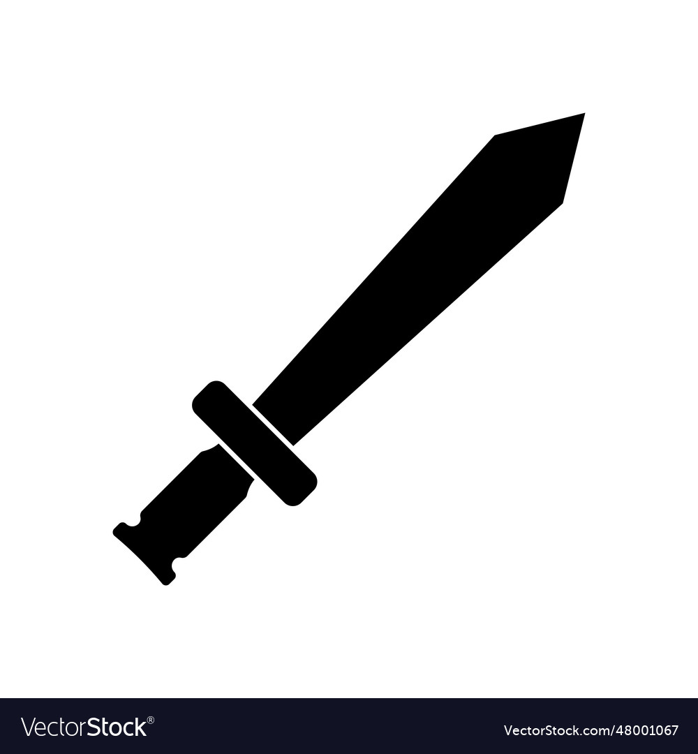Sword icon Royalty Free Vector Image - VectorStock