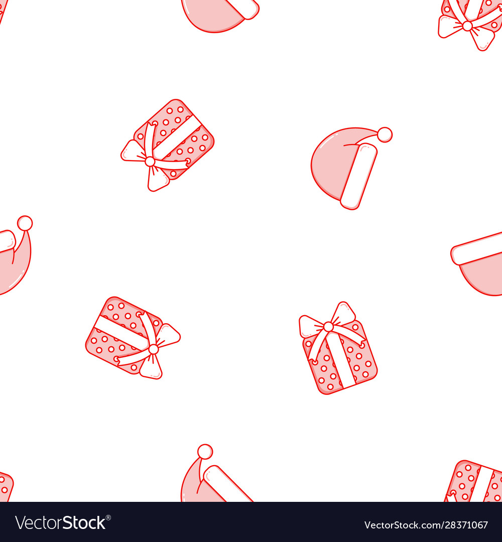 Winter holiday seamless pattern Royalty Free Vector Image Winter holiday seamless pattern Royalty Free Vector Image
