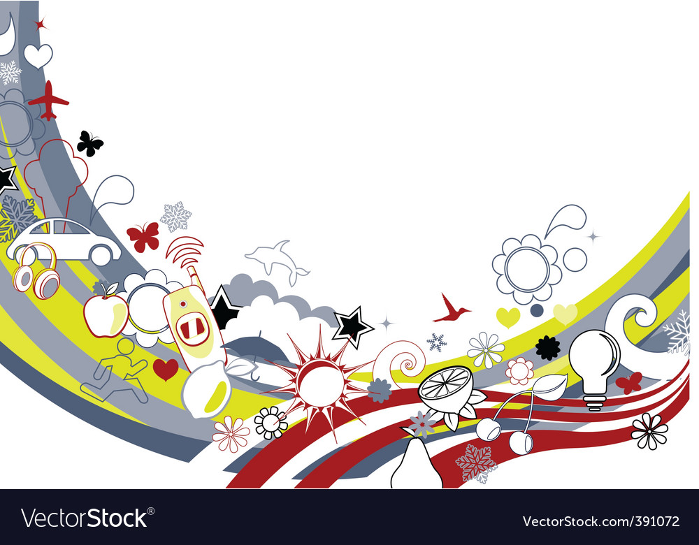 Funky background Royalty Free Vector Image - VectorStock Funky background Royalty Free Vector Image - VectorStock