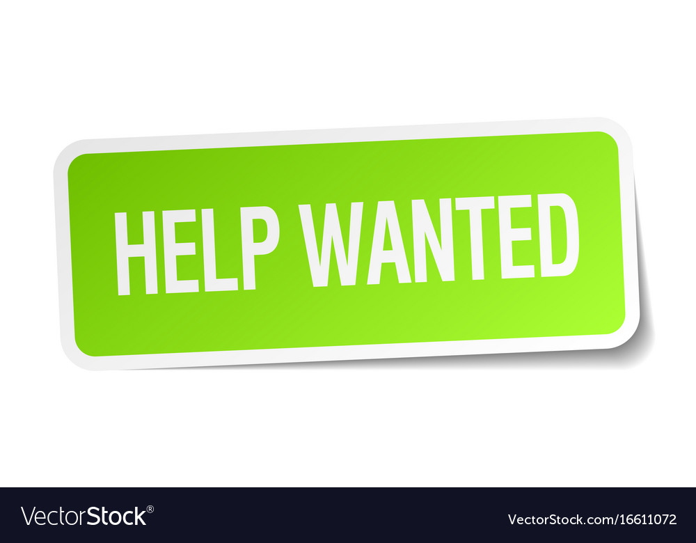 Help wanted Royalty Free Vector Image - VectorStock
