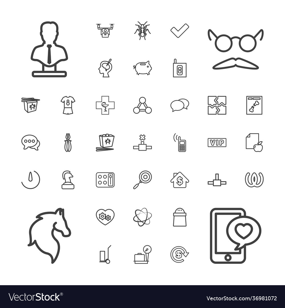 Shadow icons Royalty Free Vector Image - VectorStock