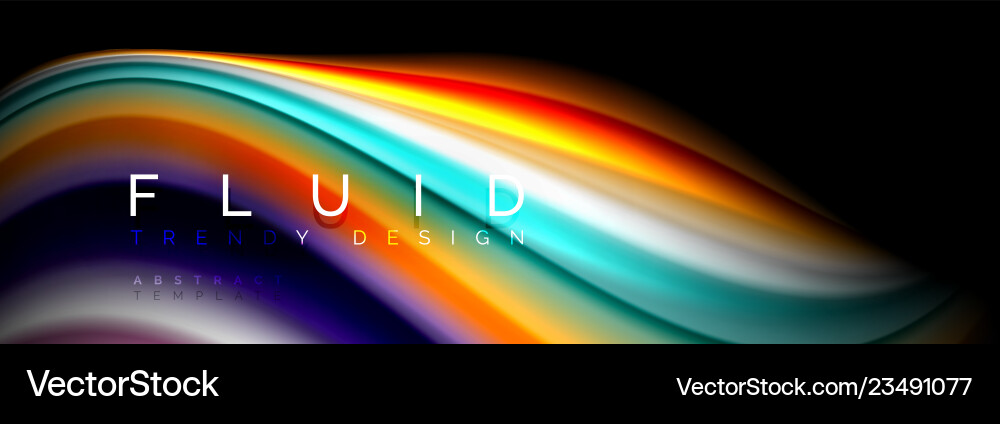 Abstract wave line water 3d background Royalty Free Vector