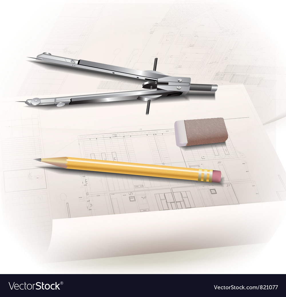 Architectural background Royalty Free Vector Image