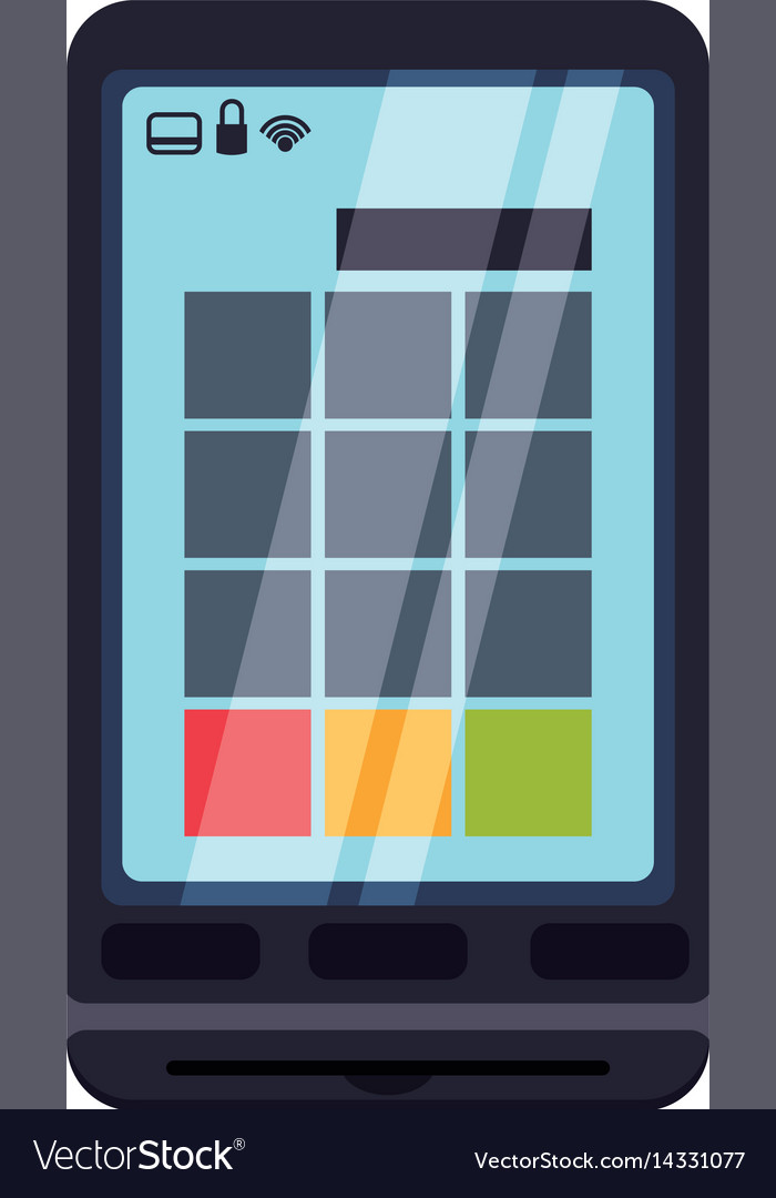 Mobile smartphone technology Royalty Free Vector Image