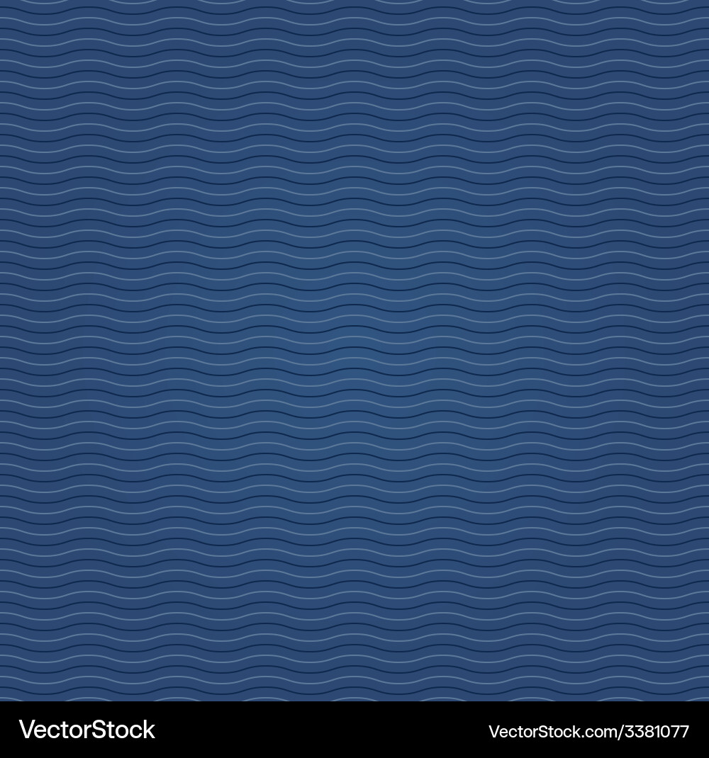 Seamless blue wavy background Royalty Free Vector Image