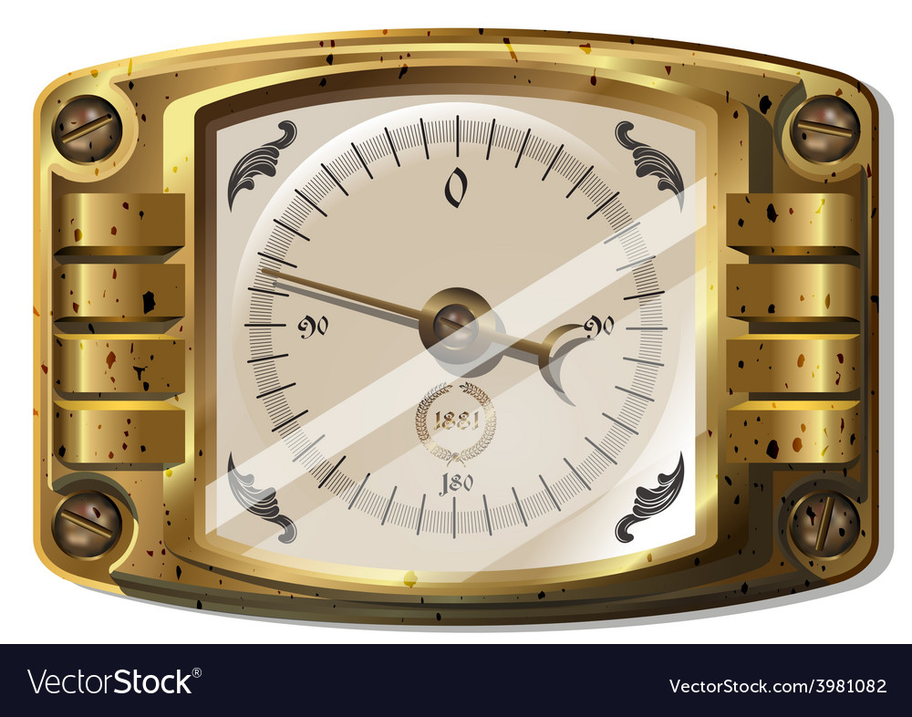 Measuring device Royalty Free Vector Image - VectorStock