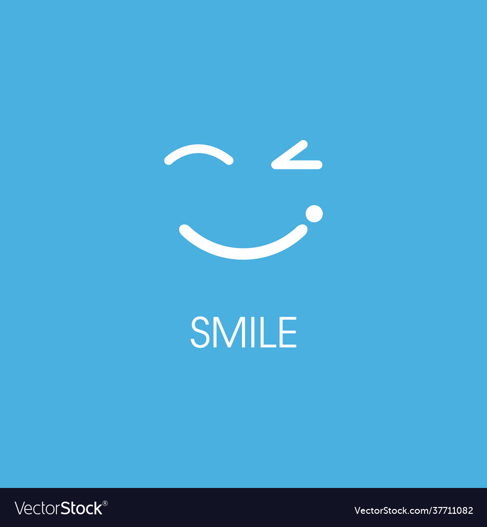 Smile Royalty Free Vector Image Vectorstock