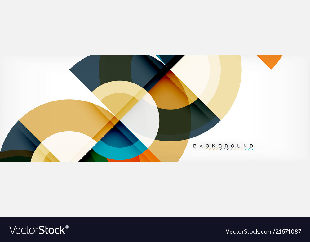 Circular abstract background Royalty Free Vector Image