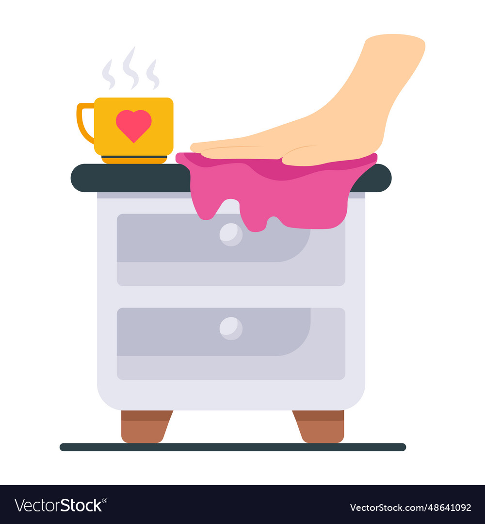 Table cleaning Royalty Free Vector Image - VectorStock