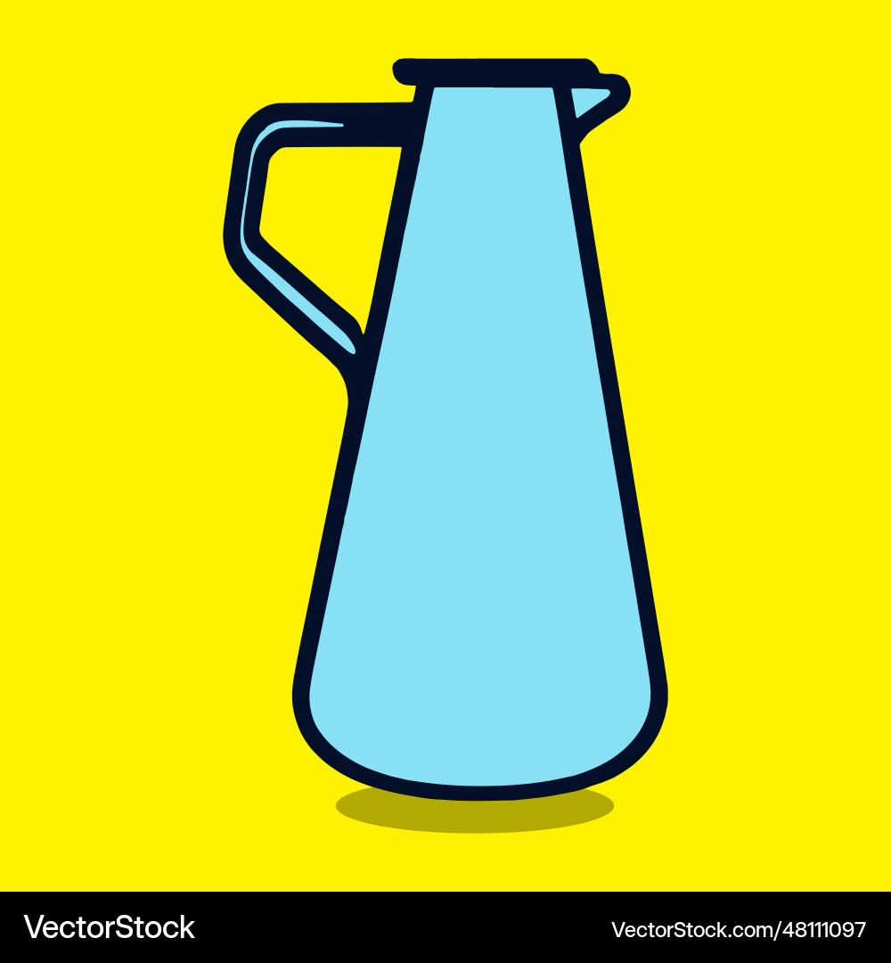 A wonderful jug art Royalty Free Vector Image - VectorStock