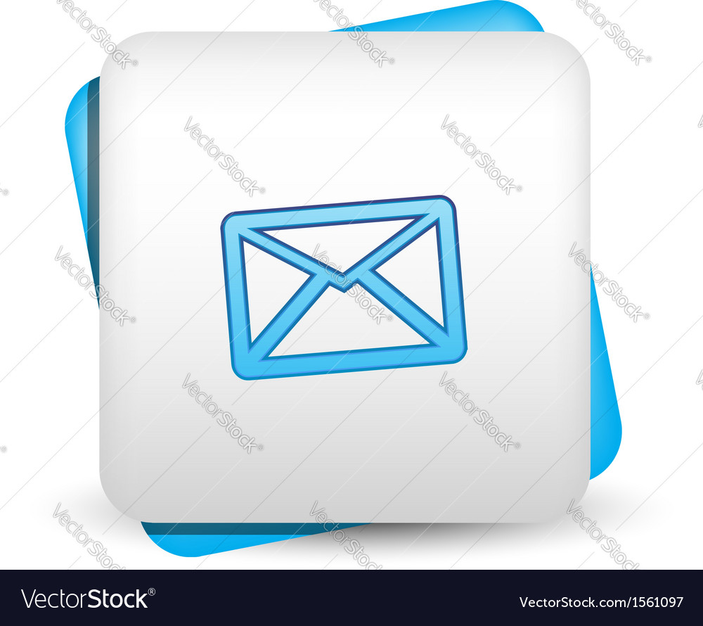 Envelope icon Royalty Free Vector Image - VectorStock