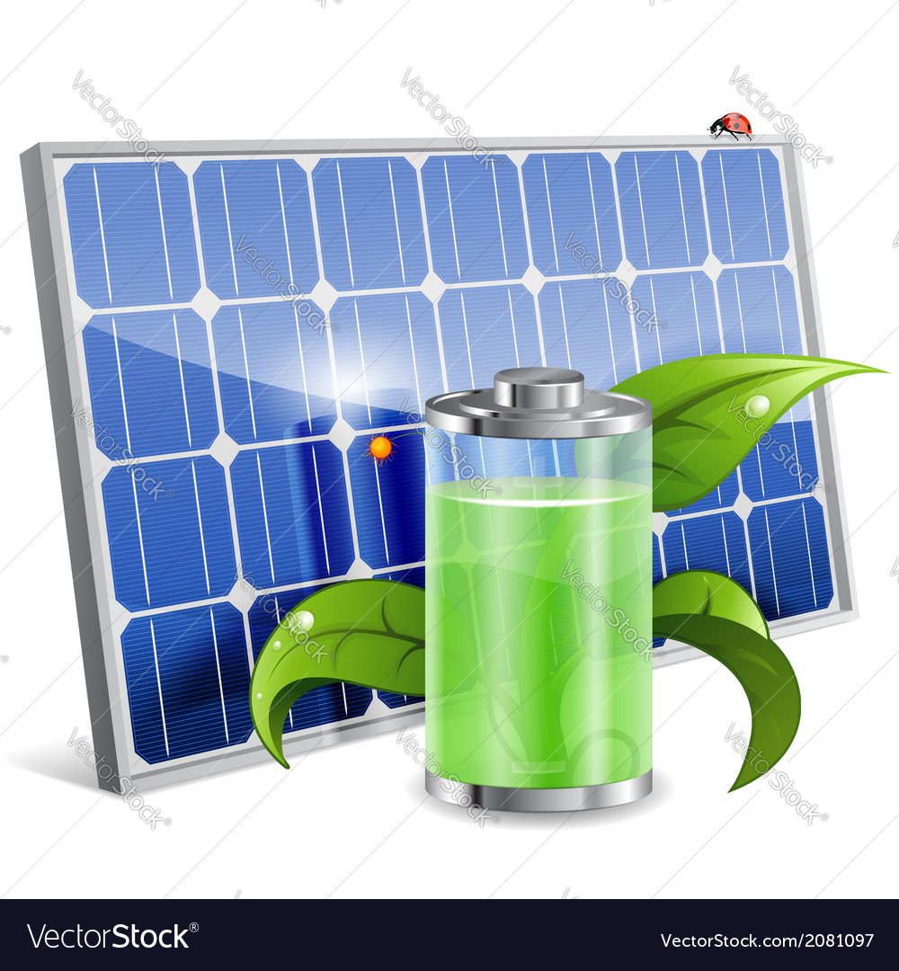 Solar Panel Royalty Free Vector Image - VectorStock