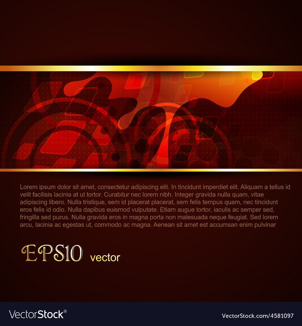 Template Royalty Free Vector Image - VectorStock