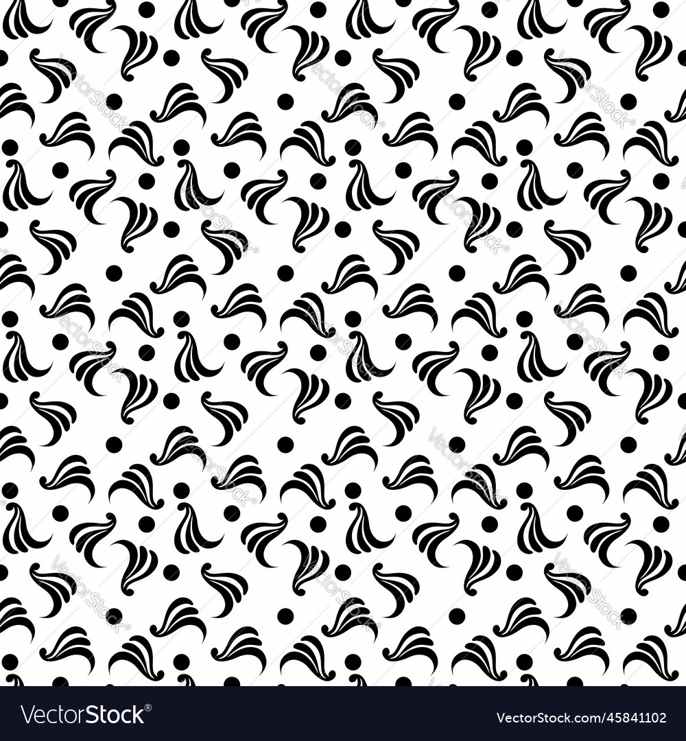 Seamless pattern design with elements Royalty Free Vector