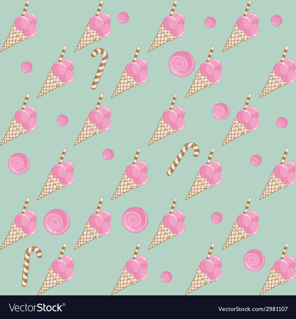 Candy seamless pattern background Royalty Free Vector Image