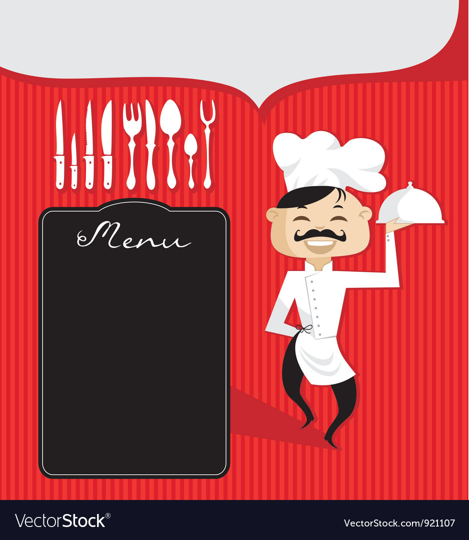 Culinary background Royalty Free Vector Image - VectorStock
