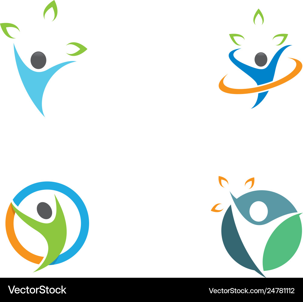 Human health symbol Royalty Free Vector Image - VectorStock