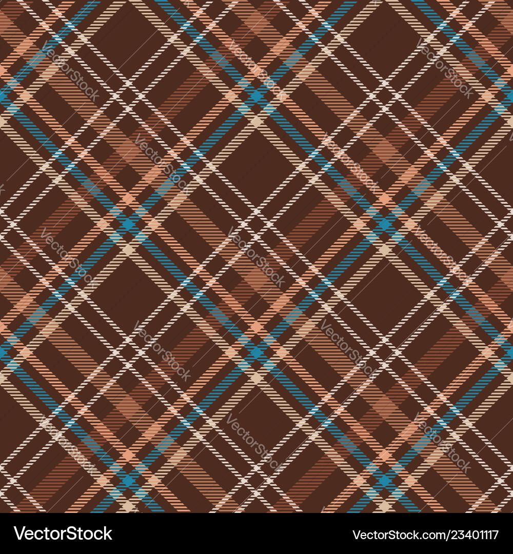 Classic tartan merry christmas seamless patterns Vector Image