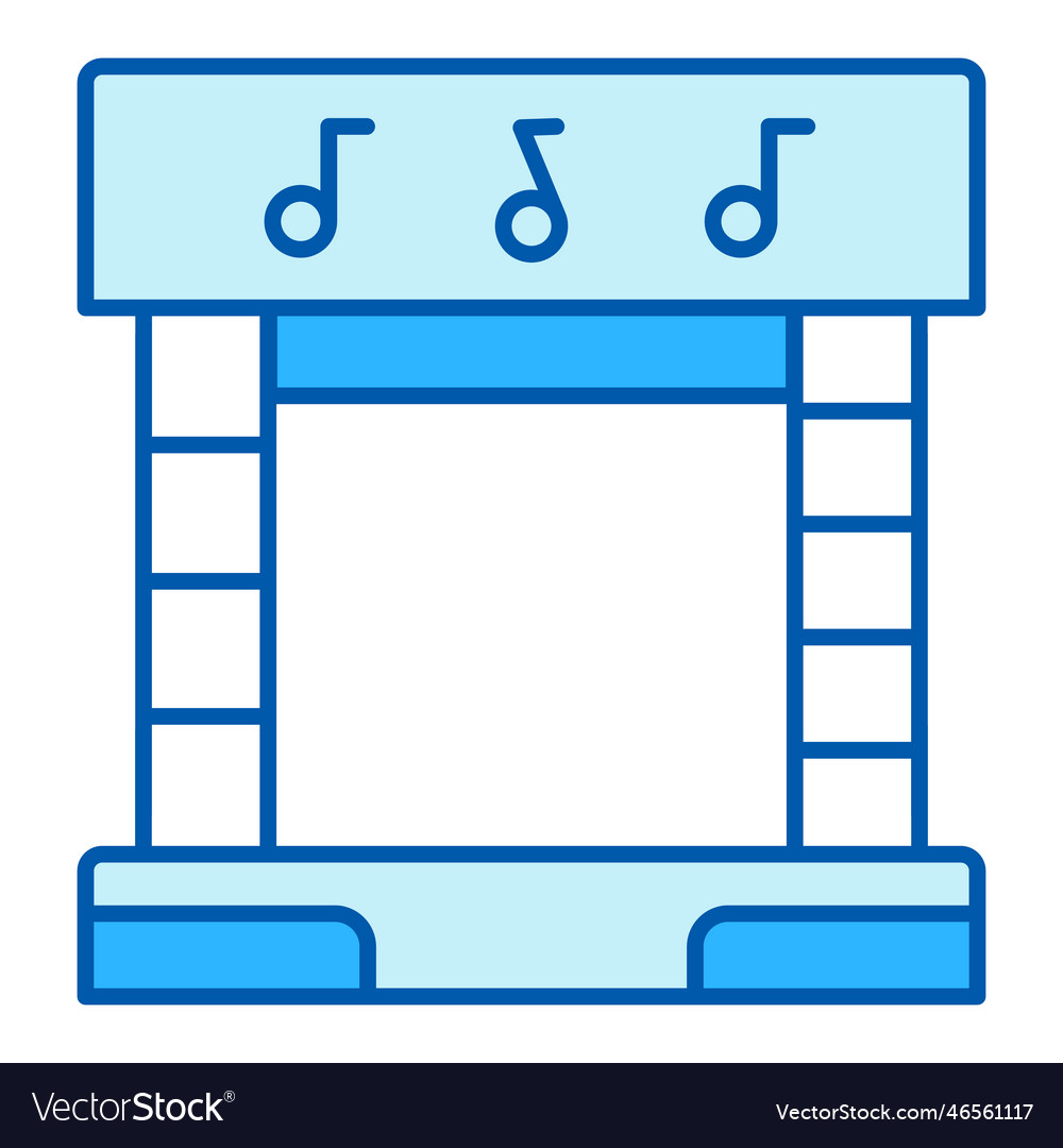 Stage for performance Royalty Free Vector Image
