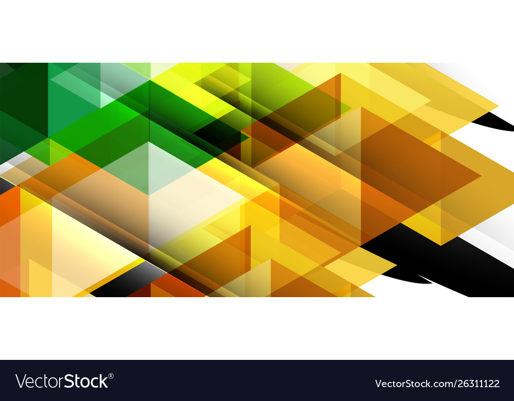 Abstract triangle pattern colorful backdrop Vector Image